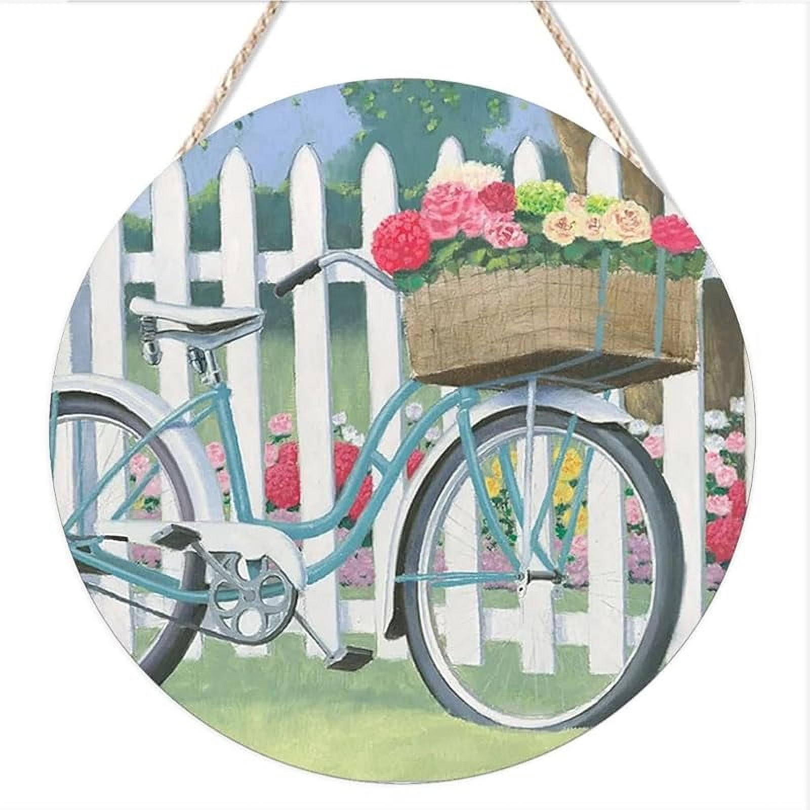 Bible Verse Don't Be Afraid Just Believe Round Hanging Wood Sign Wall ...