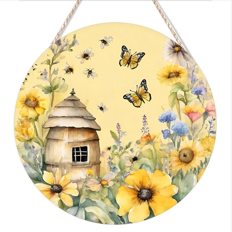 Bible Verse Don't Be Afraid Just Believe Round Hanging Wood Sign Wall ...