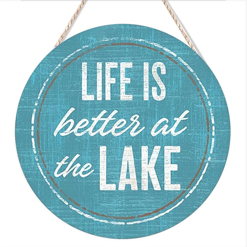 Bible Verse Don't Be Afraid Just Believe Round Hanging Wood Sign Wall ...