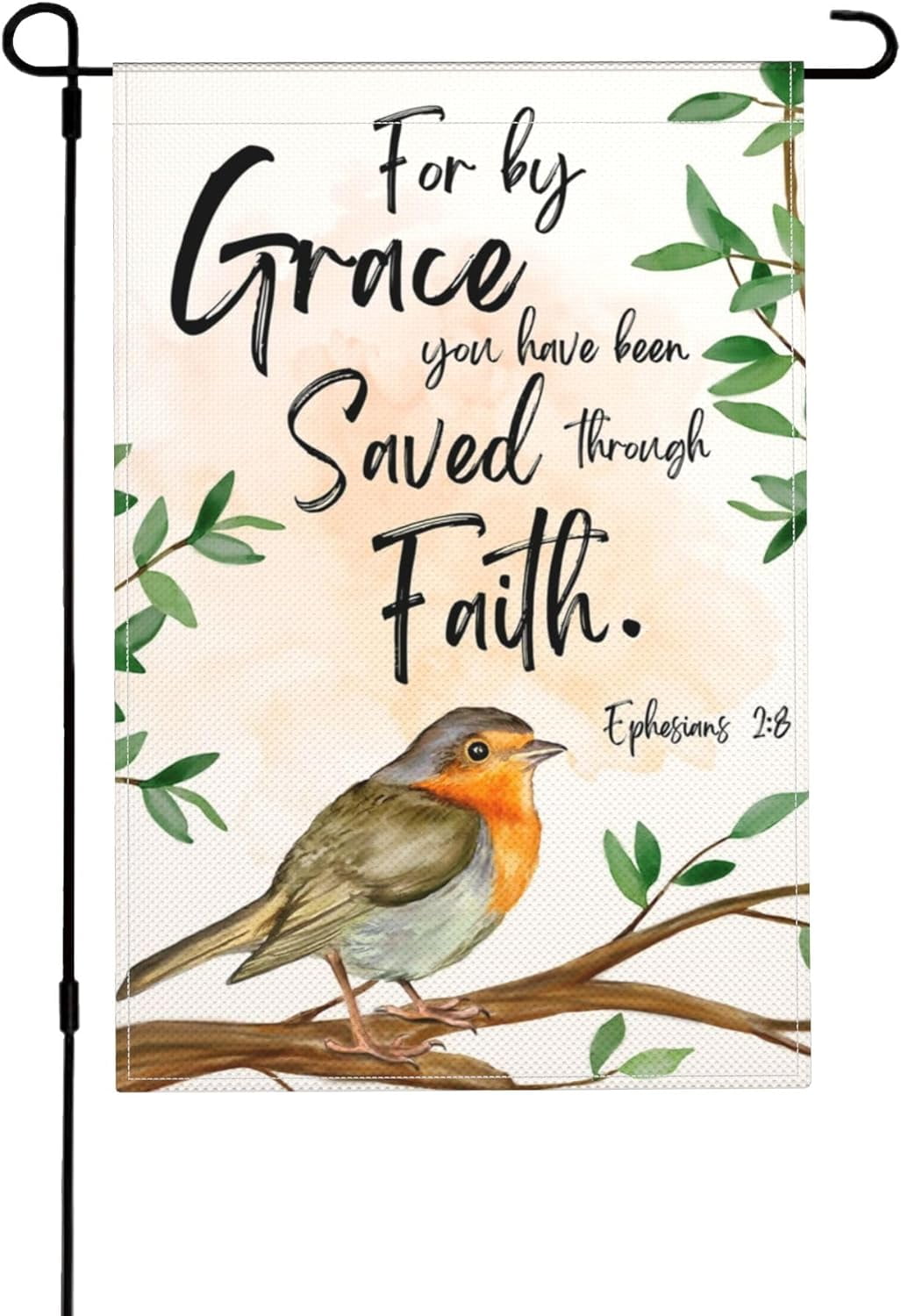 Bible Verse Garden Flag,Faith Flag,Bible Scripture Garden Flag,Bible ...