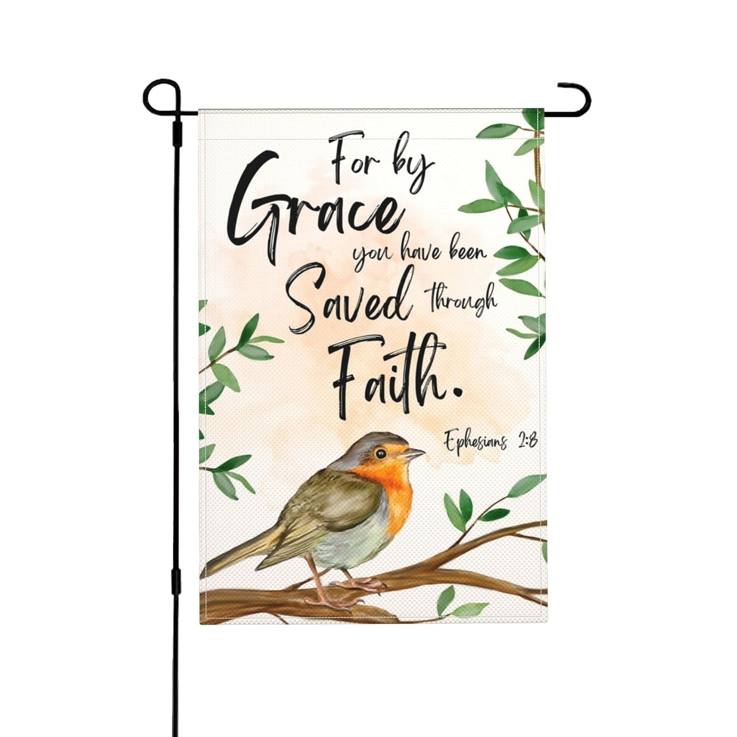 Bible Verse Garden Flag,Faith Flag,Bible Scripture Garden Flag,Bible ...