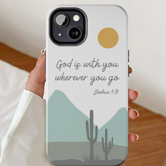 Bible Verse God Is With You Inspirational Catholic Phone Case 17 ...