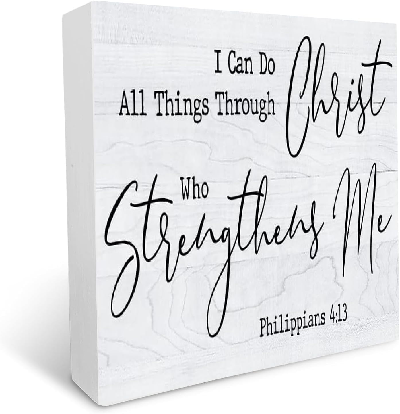 Bible Verse Home Wall Decor I Can Do all Things through Christ ...