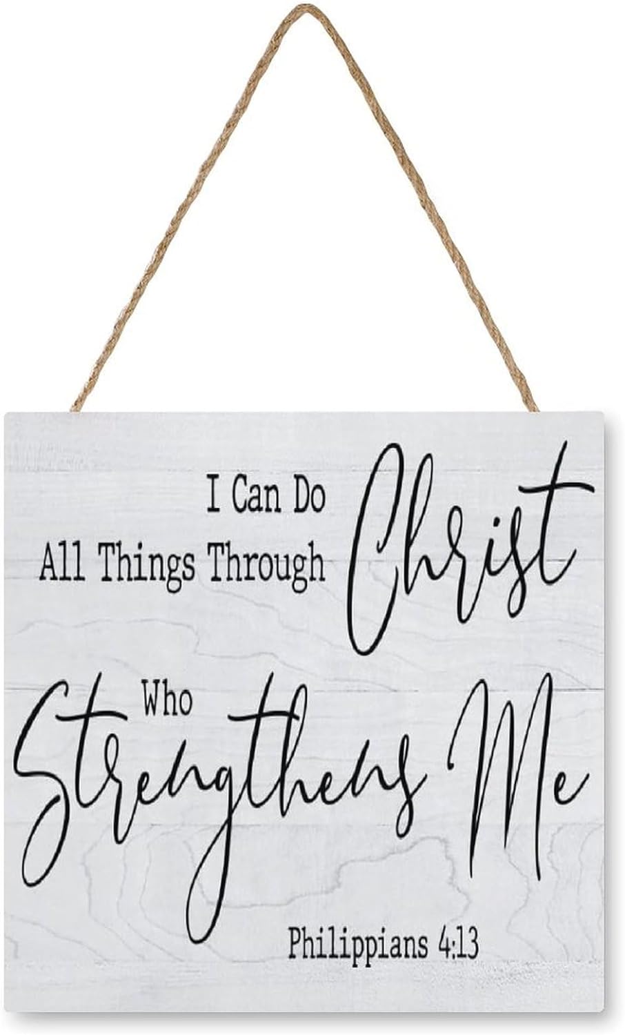 Bible Verse Home Wall Decor I Can Do all Things through Christ ...