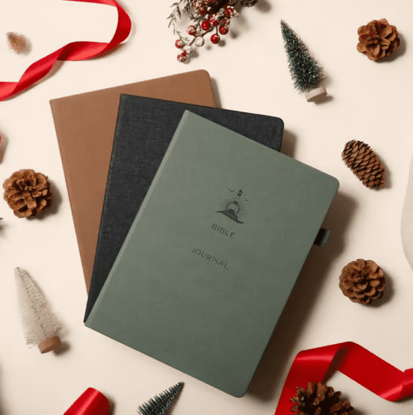 Bible Verse Mapping Journal for Women, Durable Vegan Leather Bible ...