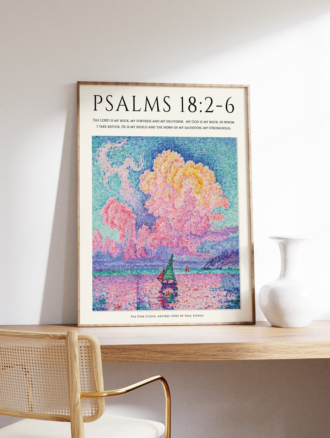Bible Verse Poster, Bible Art, Paul Signac Art, Pointillism Art ...
