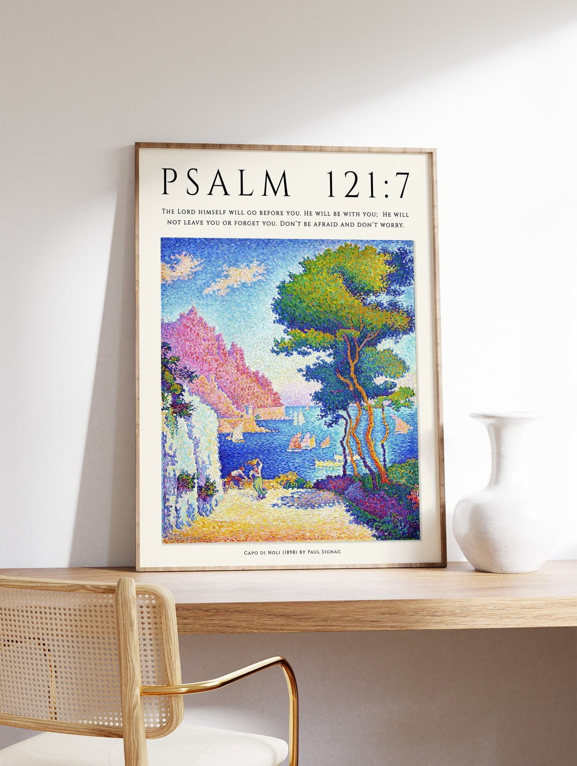 Bible Verse Poster, Bible Art, Paul Signac Art, Pointillism Art ...