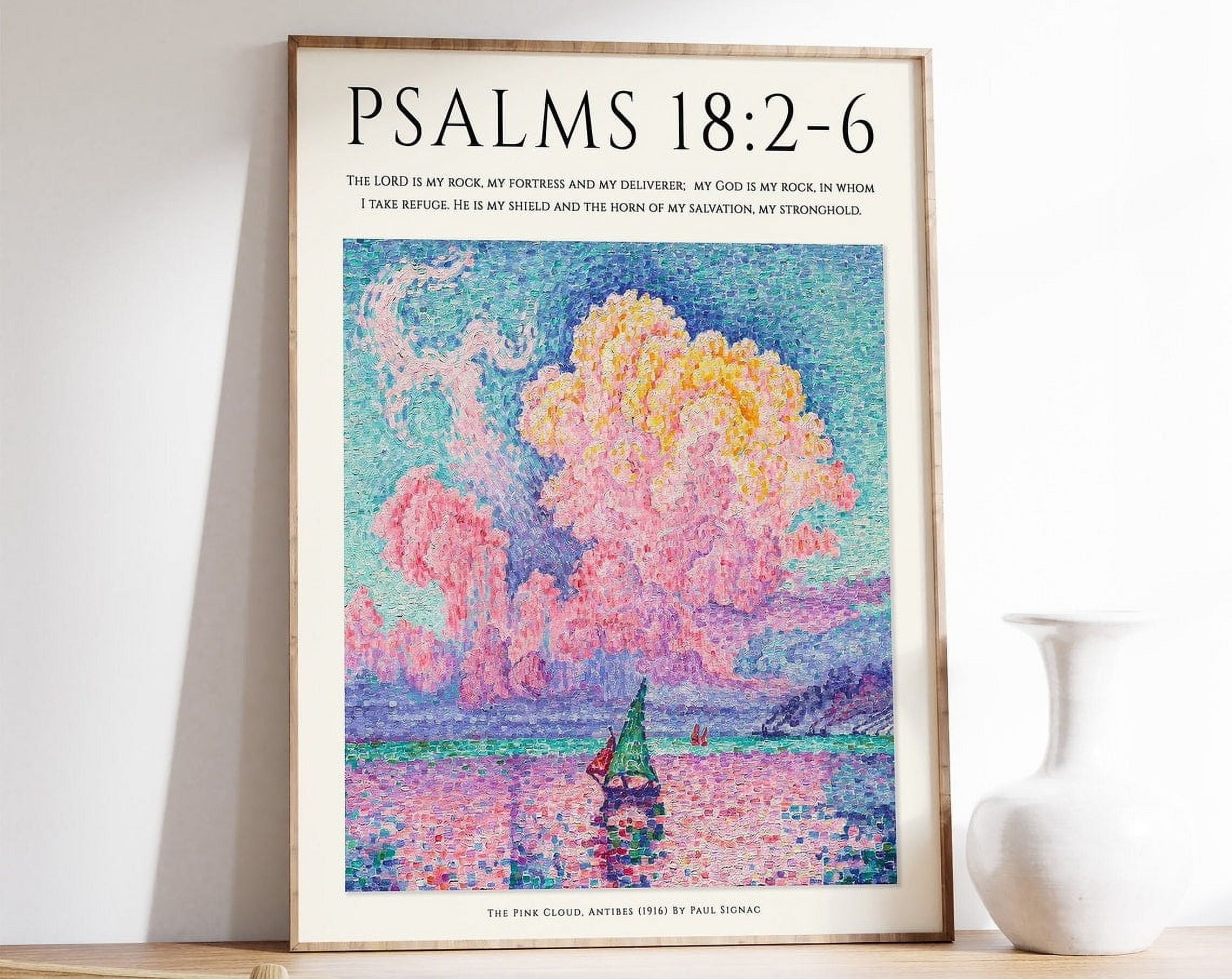 Bible Verse Poster, Bible Art, Paul Signac Art, Pointillism Art ...