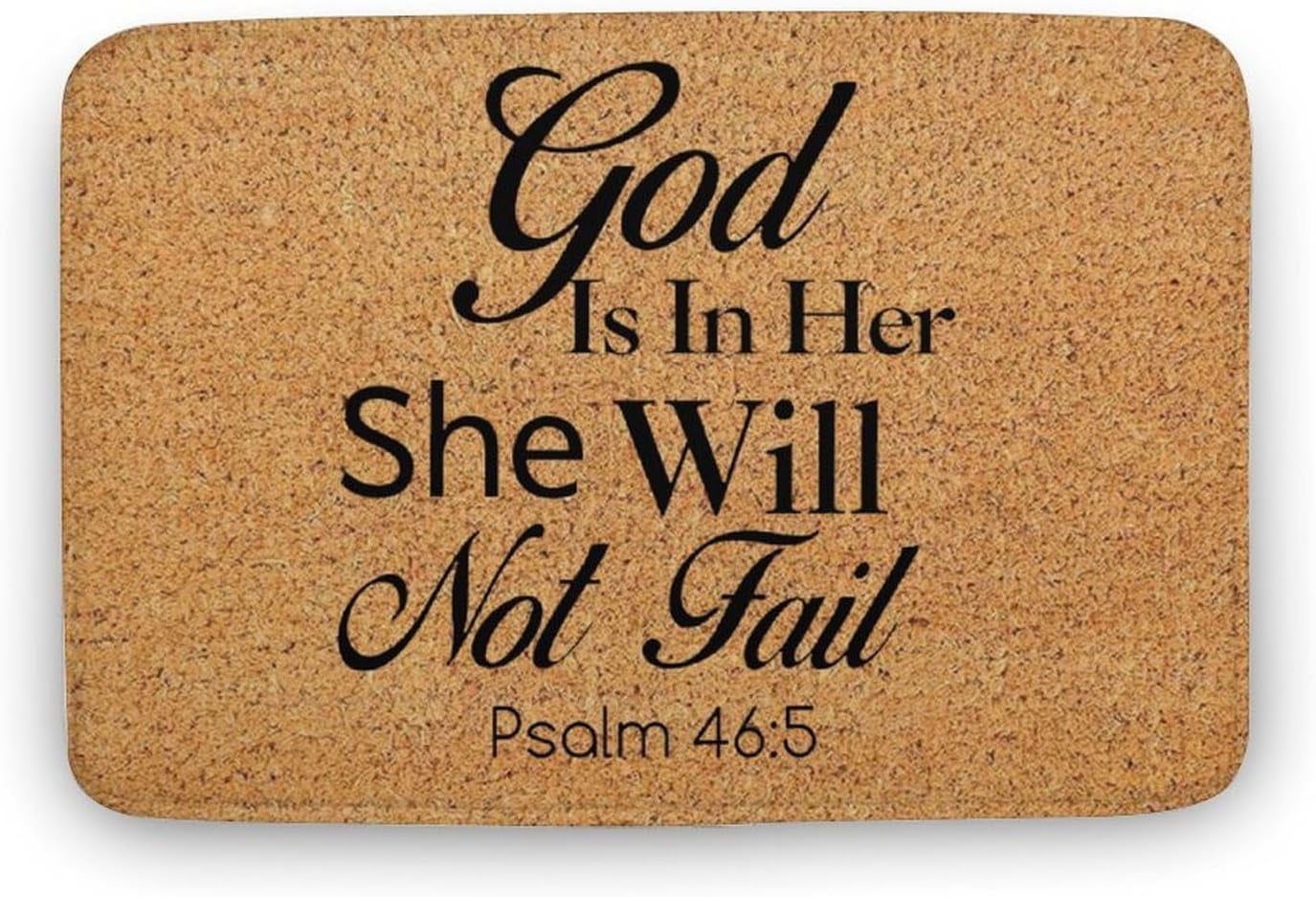 Bible Verse Psalms With Sayings God Is In Her She Will Not Fail ...