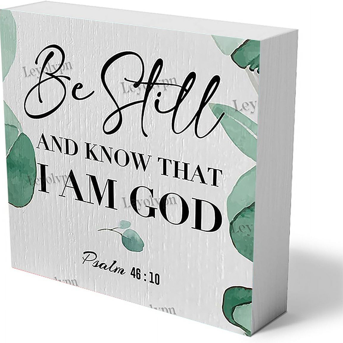 Bible Verse Rustic Office Desk Decor Inspirational Quotes Christian ...