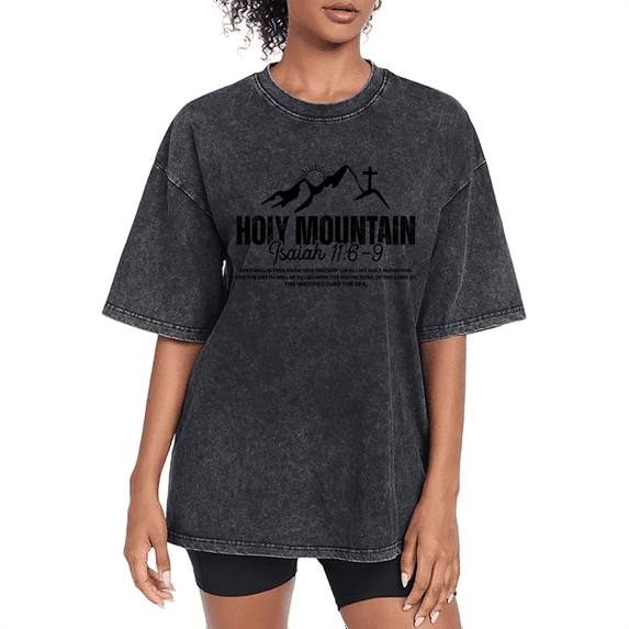 Bible Verse "Send Me" Graphic Wash Print Tshirt Graphic Tees Shirts ...