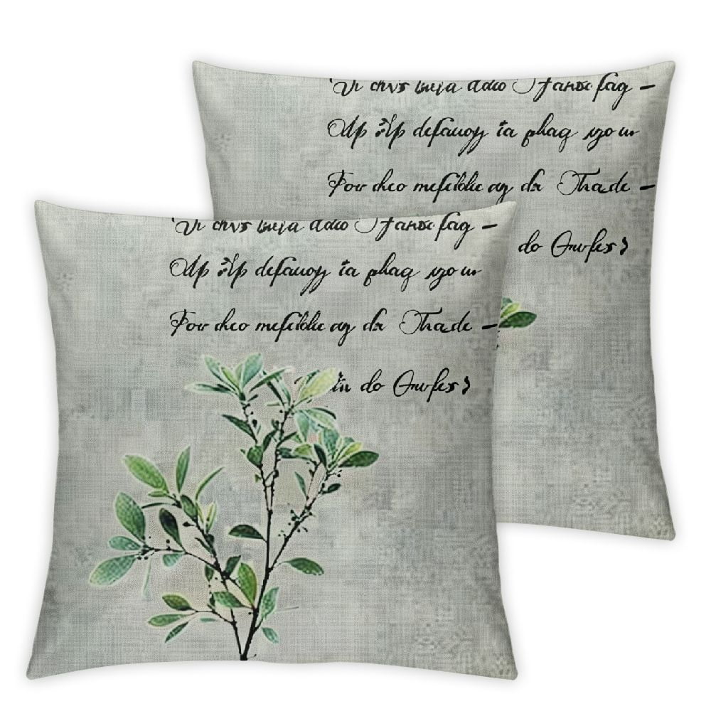 Bible Verse Throw Pillow Cover, Blessing Gift, Scripture Art, Scripture ...