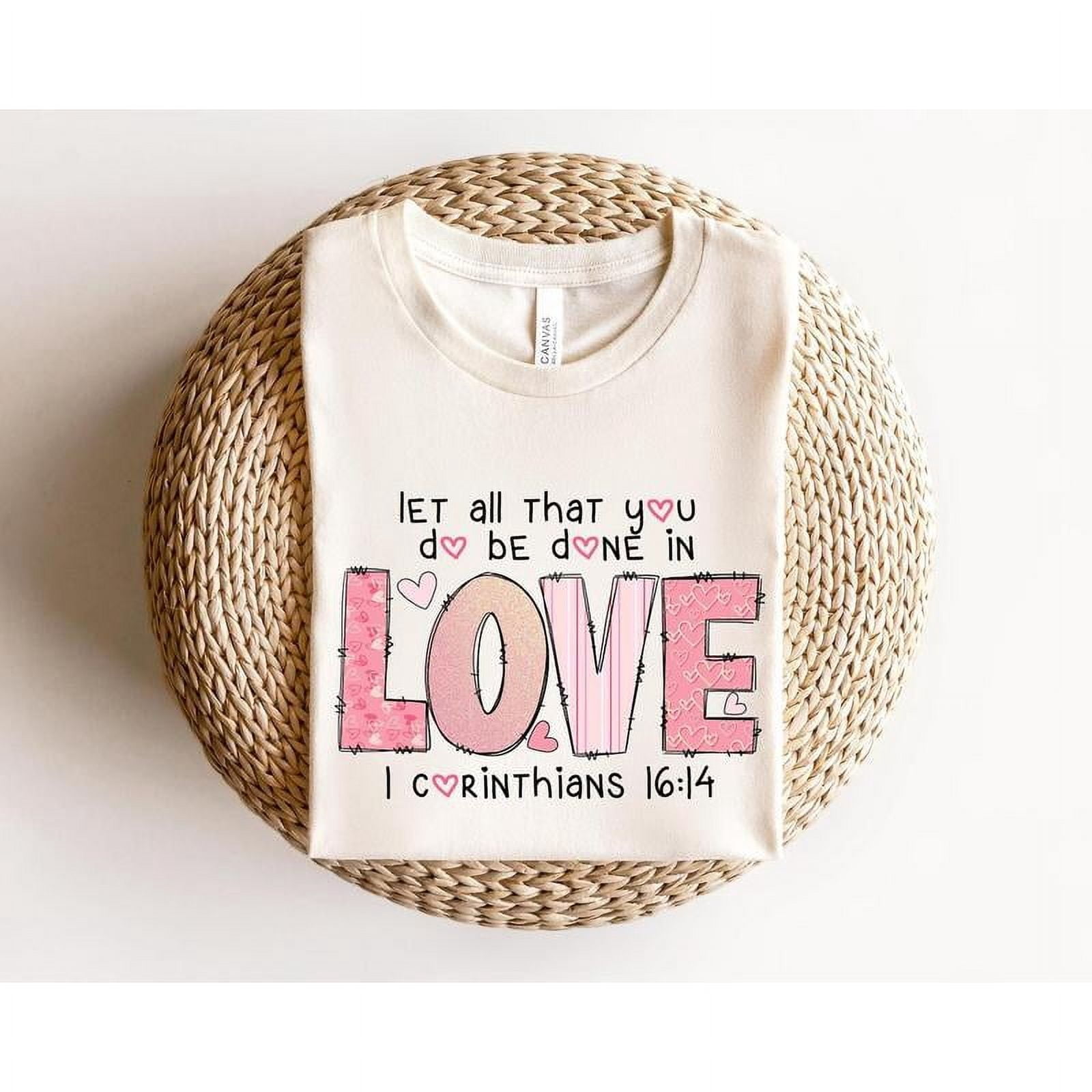 Bible Verse . Valentine Christian . He Loved Us First . Christian Gift ...