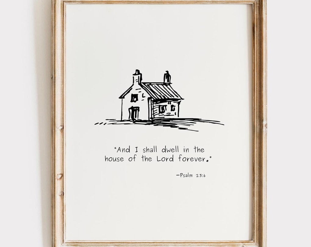 Bible Verse Wall Art Farmhouse Decor Trendy Prints Prayer Board ...