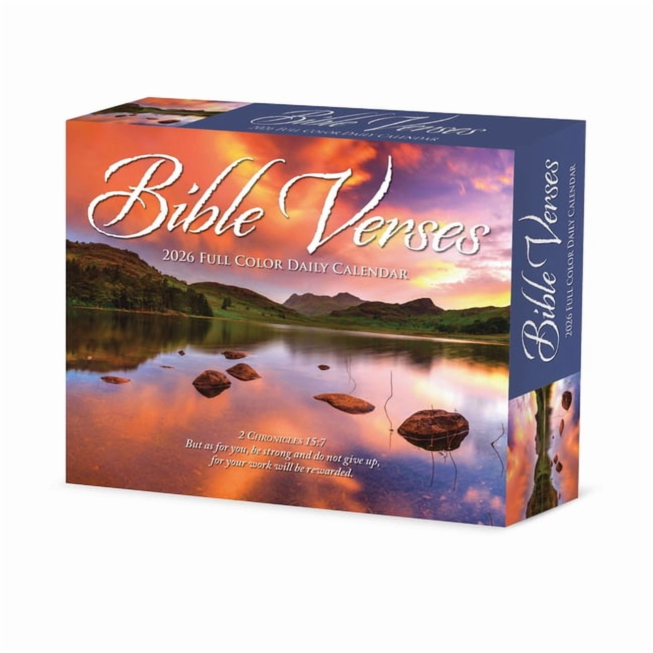 Bible Verses 2026 Box Calendar, (Paperback) - Walmart.com