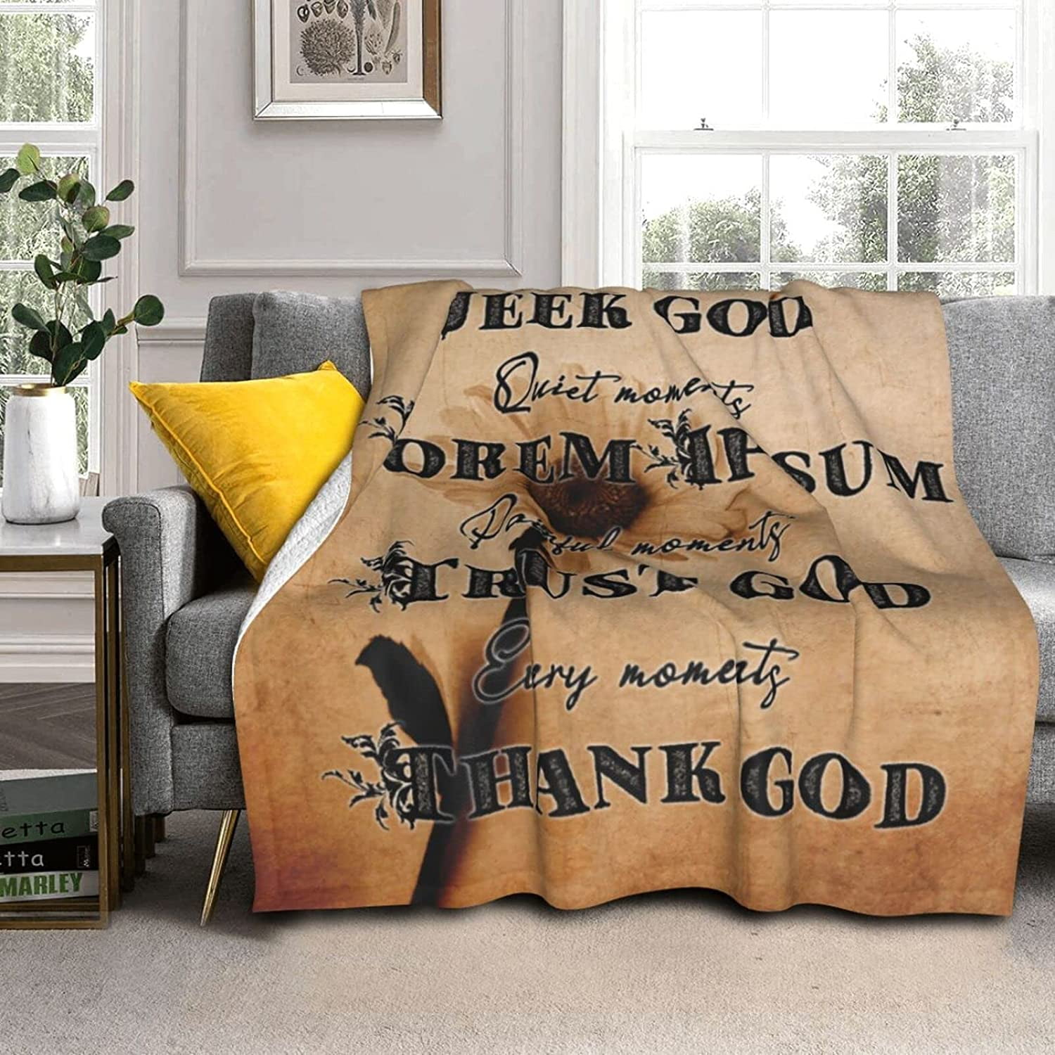 Bible Verses Blanket Healing Soul Inspirational Prayers Christian ...