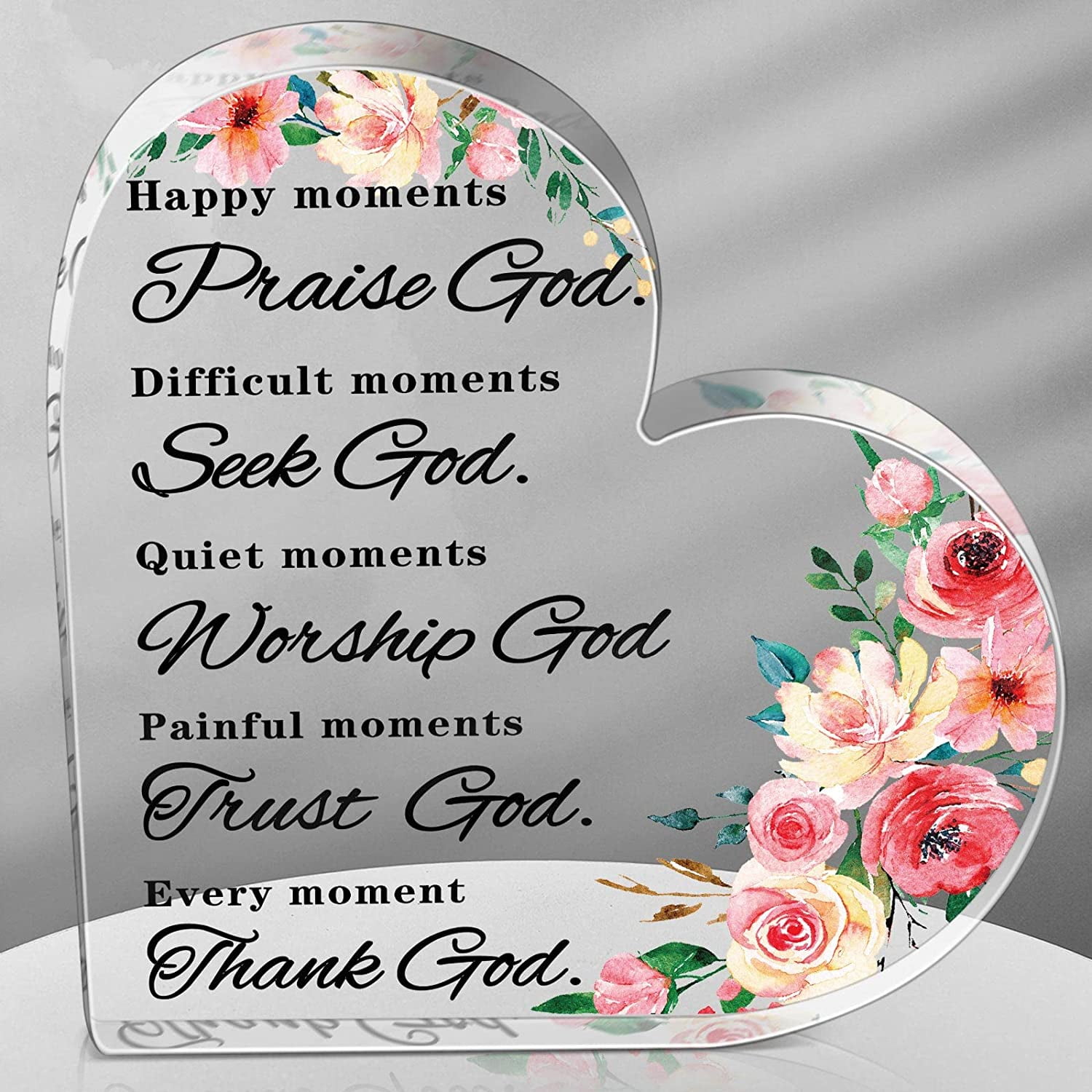 Bible Verses Decor Christian Gift For Woman Inspirational Quotes Prayer ...
