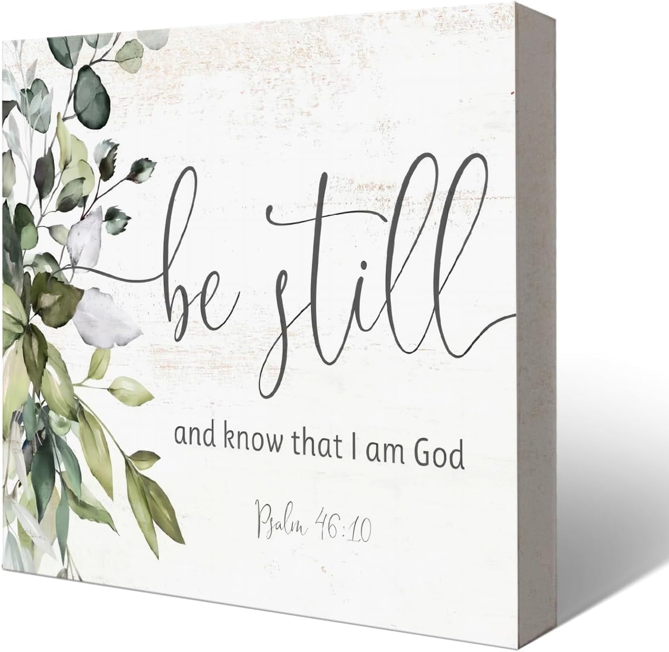 Bible Verses Decor Christian Wooden Box Signs Inspirational Bible Verse ...