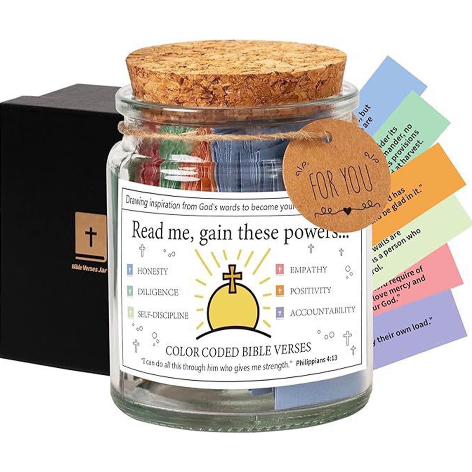 Bible Verses For Expressing Emotions And Feelings Jar Piety Gifts Of ...