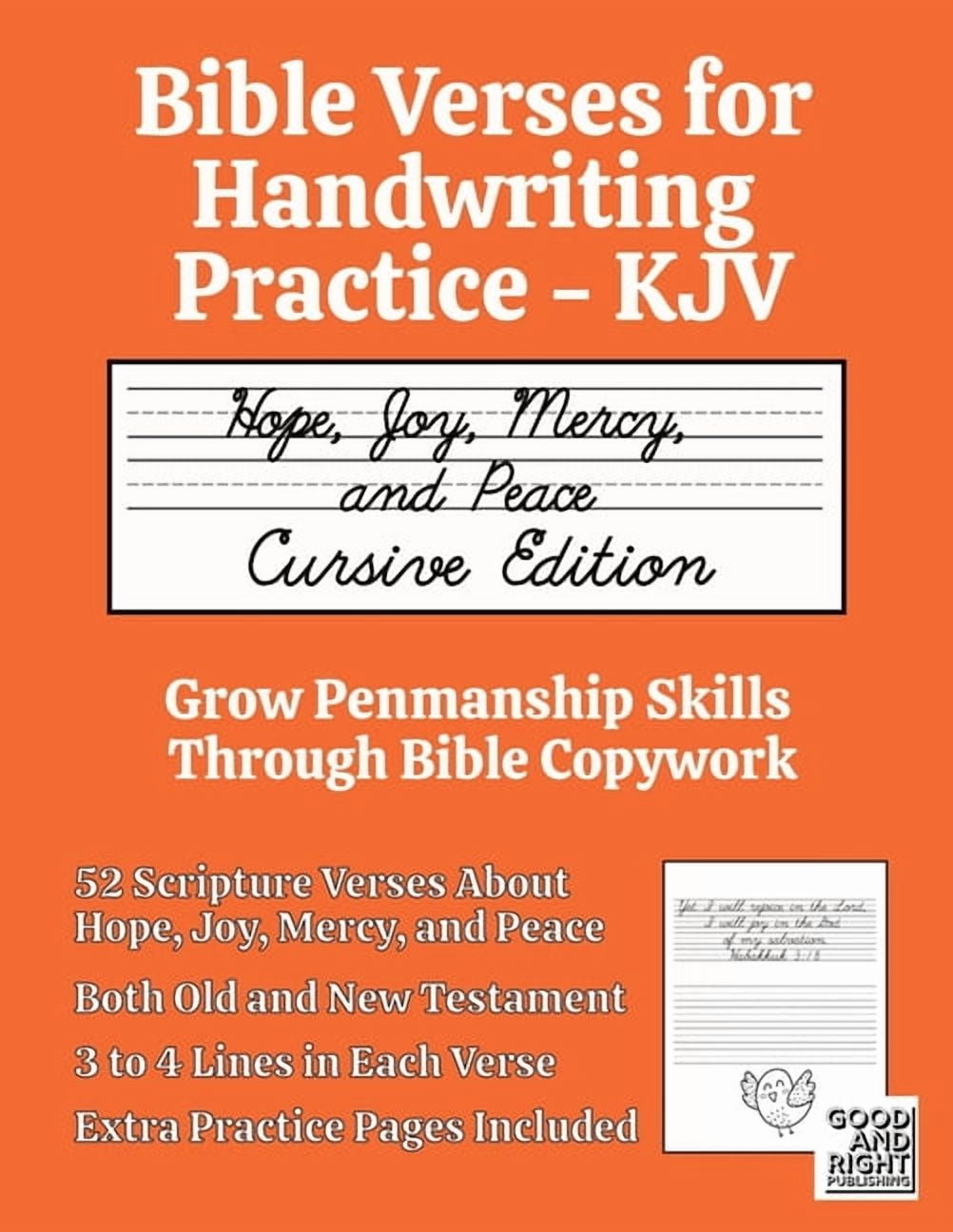 Bible Verses for Handwriting Practice - Bible Verses for Handwriting ...