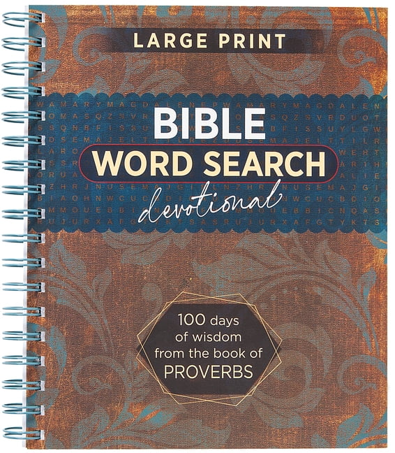 Bible Word Search Devotional : 100 Days of Wisdom from the Book of ...