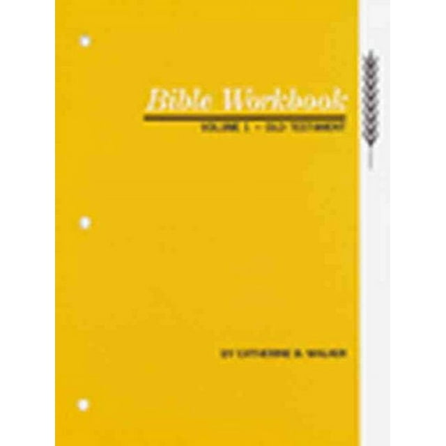 Bible Workbook Vol 1 Old Testament Paperback