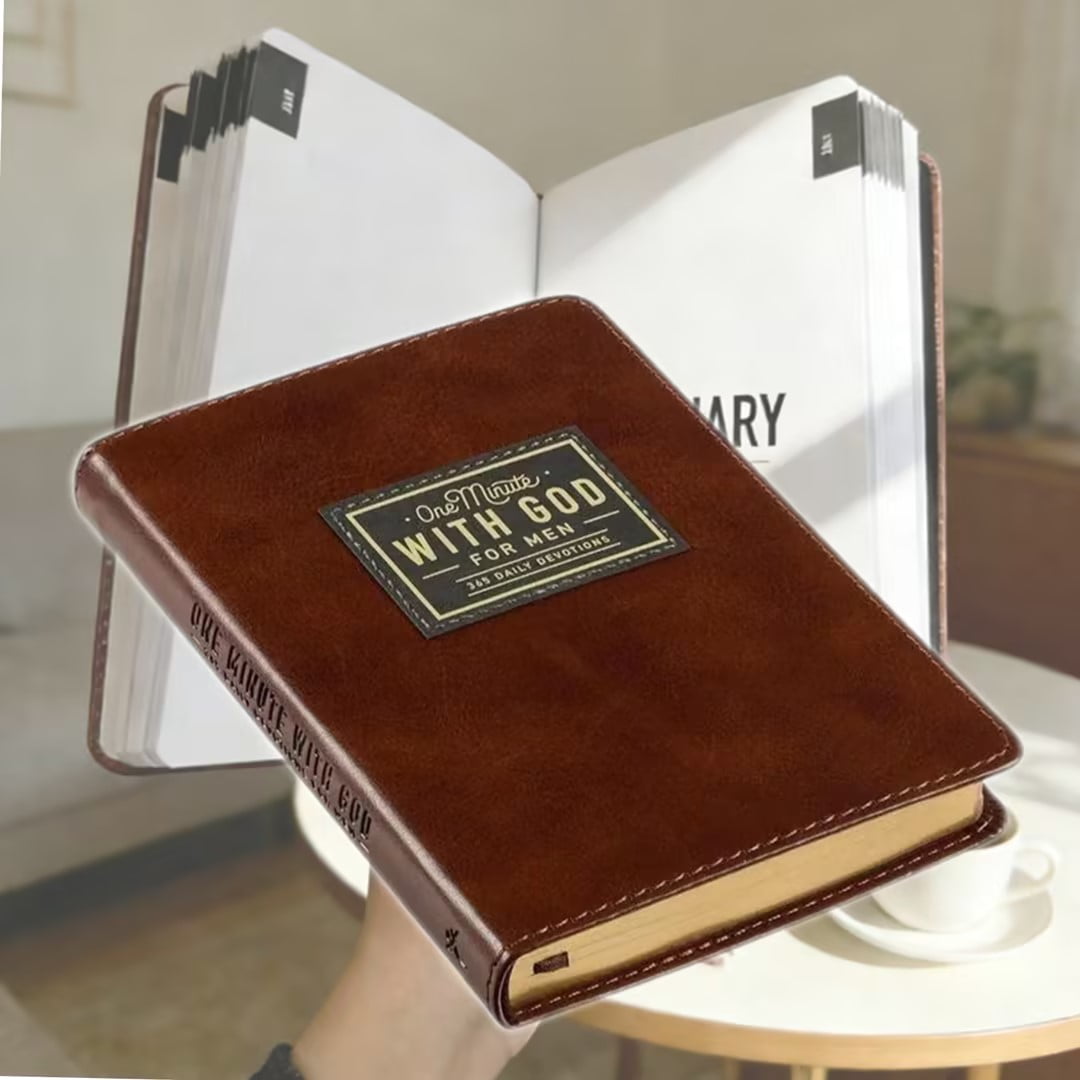 Bible In a Year Journal Notebook, 2026 New - One Minute with God Daily ...