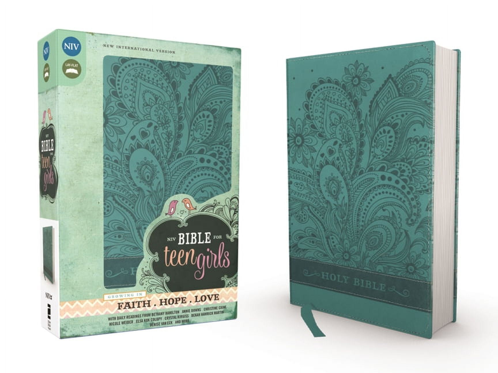 Bible for Teen Girls-NIV: Growing in Faith, Hope, and Love, (Hardcover ...