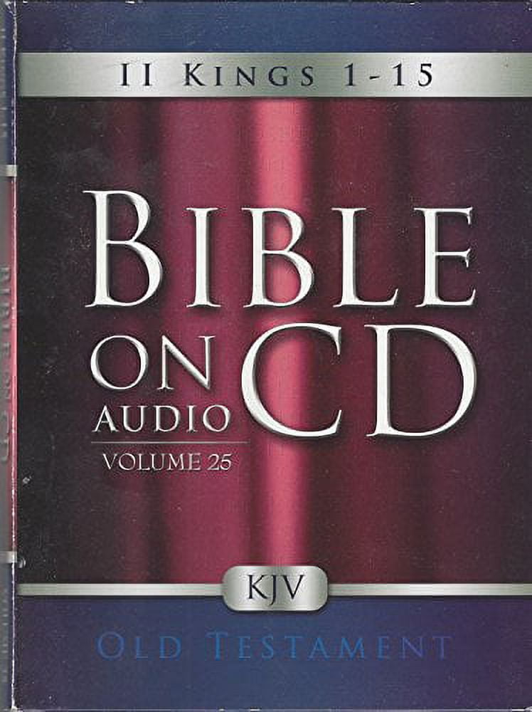 Pre-Owned Bible on Audio CD Volume 25 II Kings 1-15, KJV, Old Testament ...