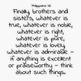 Bible verse Philippians 48 Inspirational Bible Verse Sticker - Walmart.com