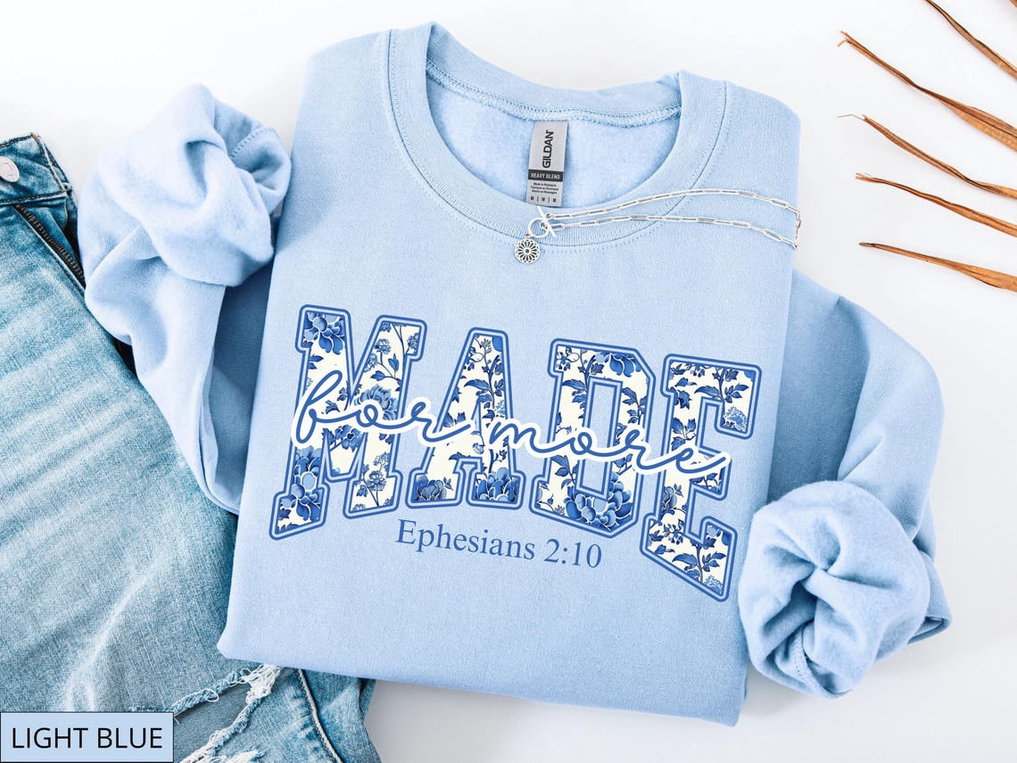Bible verse Sweatshirts, Cute Christian shirt for women, Faith ...