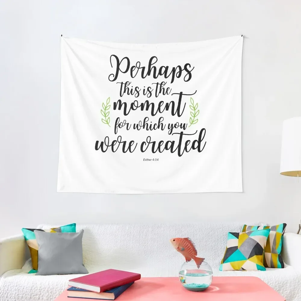 Bible verse Tapestry Wall Mural Room Design Carpet Wall Tapestry ...