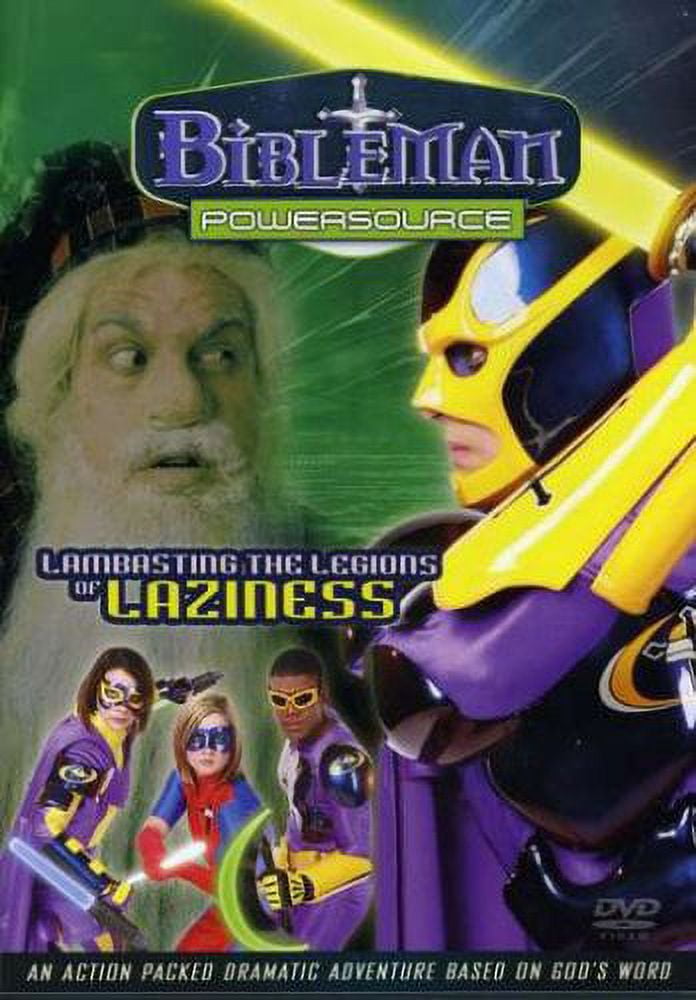 Bibleman-Powersource-Lambasting the Legions of Laziness - Walmart.com
