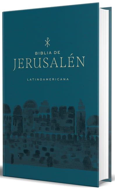 Biblia CatÃ³lica Biblia de JerusalÃ©n Latinoamericana, Tapa Dura Azul ...