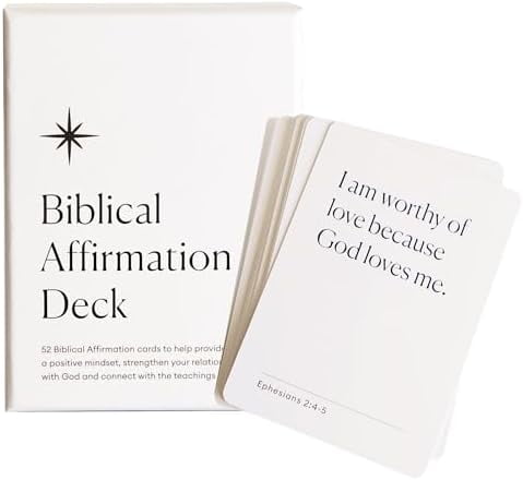 Biblical Affirmation Deck | Scripture Cards, Prayer Cards, Faith Cards ...