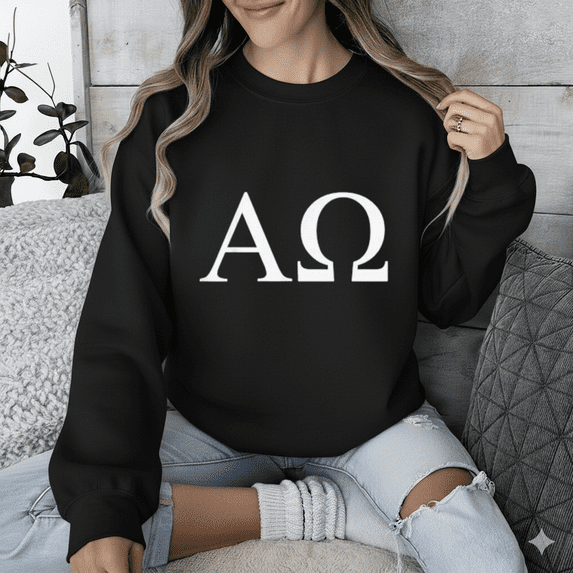 Biblical Alpha Omega Christian Symbol Spiritual Inspired Artwork ...