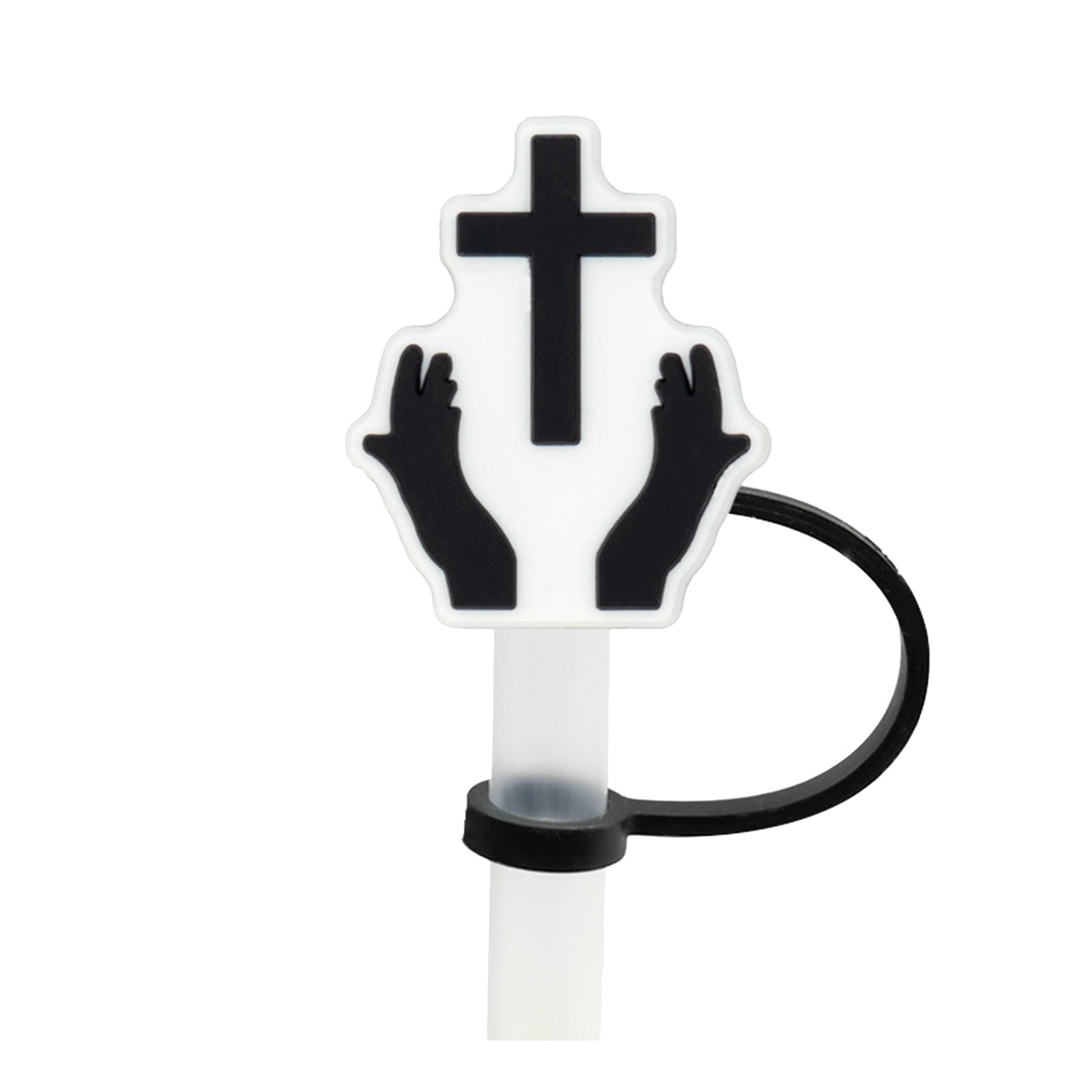 Biblical Christmas Design Straw Cover For StanleCup Silicone Bow Straw ...