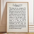 Biblical Poster Joshua 17-9 Joshua Quote Bible Scripture Christian ...