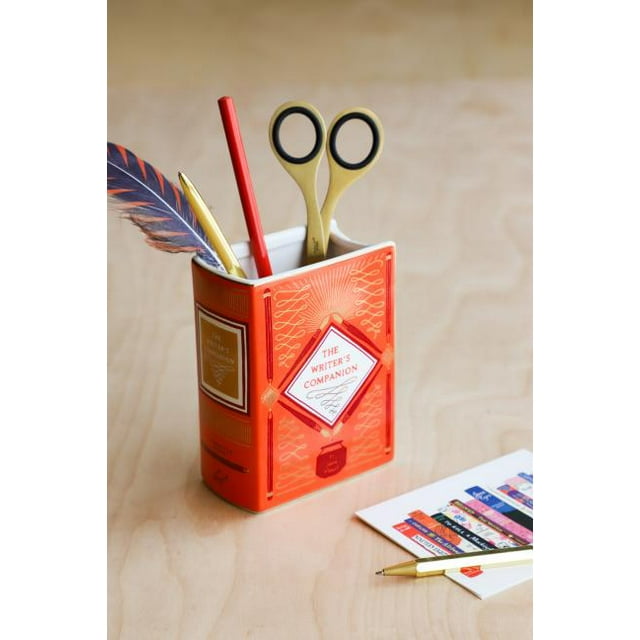 Bibliophile Ceramic Vase: The Writer's Companion - Walmart.com