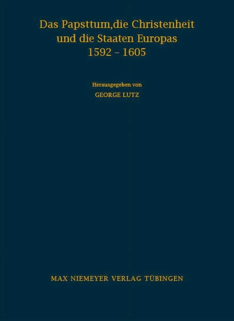 Bibliothek Des Deutschen Historischen In Das Papsttum, Die Christenheit ...