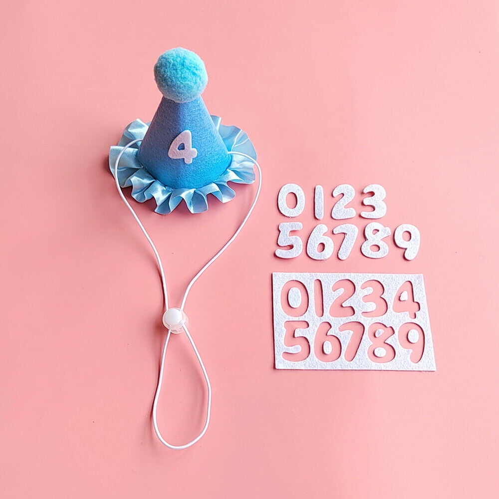 Bibs Birthday Pet Birthday Set Cap Scarf Party Props Hat Cat Supplies ...