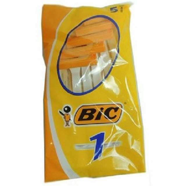 Bic (5) Normal Disposable Razors (1) - Walmart.com