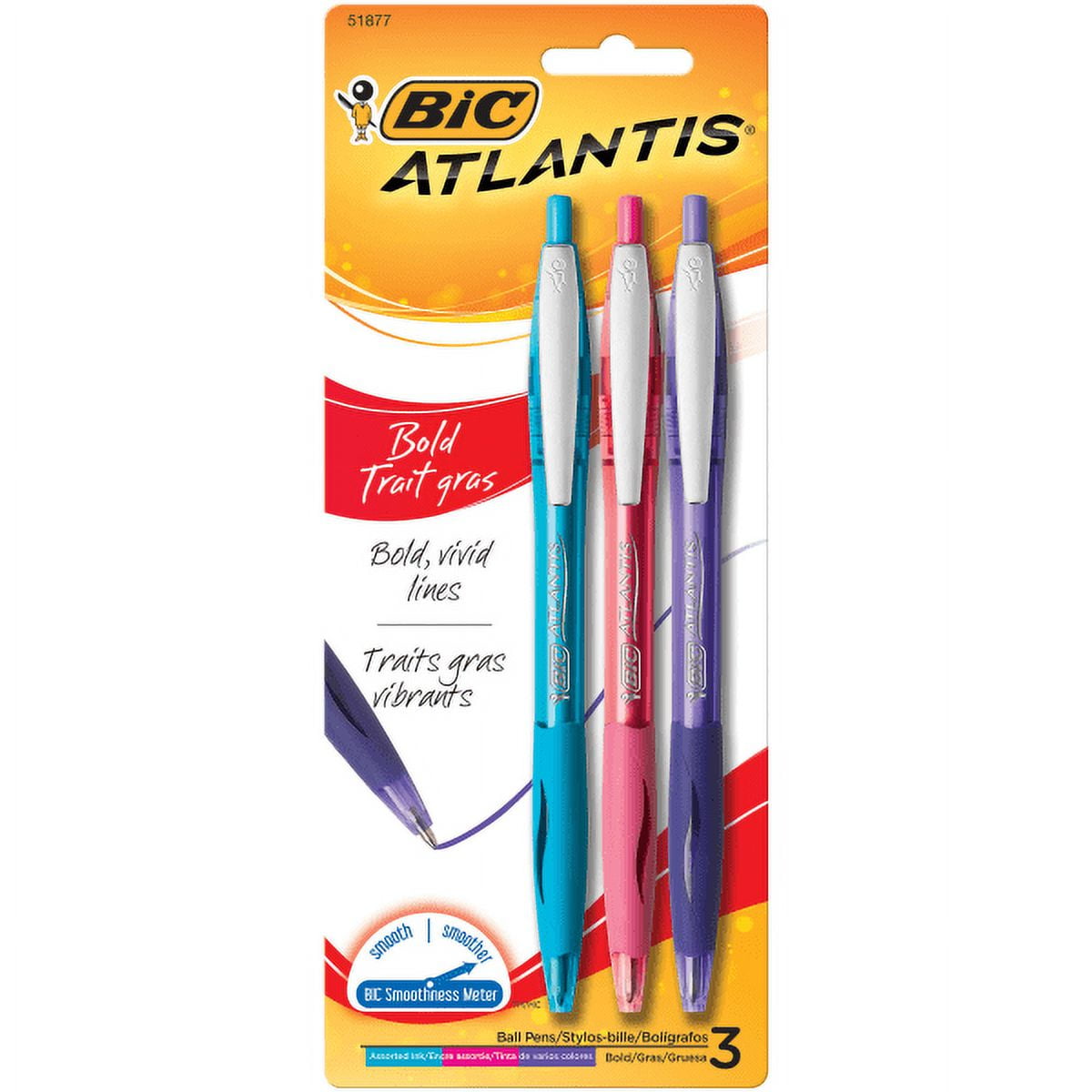 BIC Atlantis Ballpoint Pen - Walmart.com