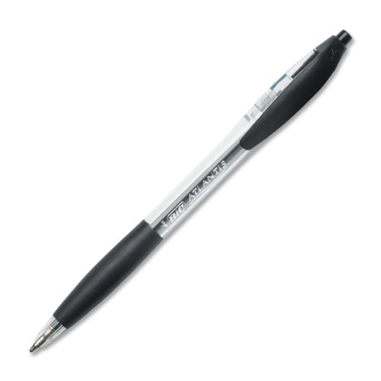 Bic Atlantis Retractable Pen - Medium Pen Point Type - 1 Mm Pen Point ...