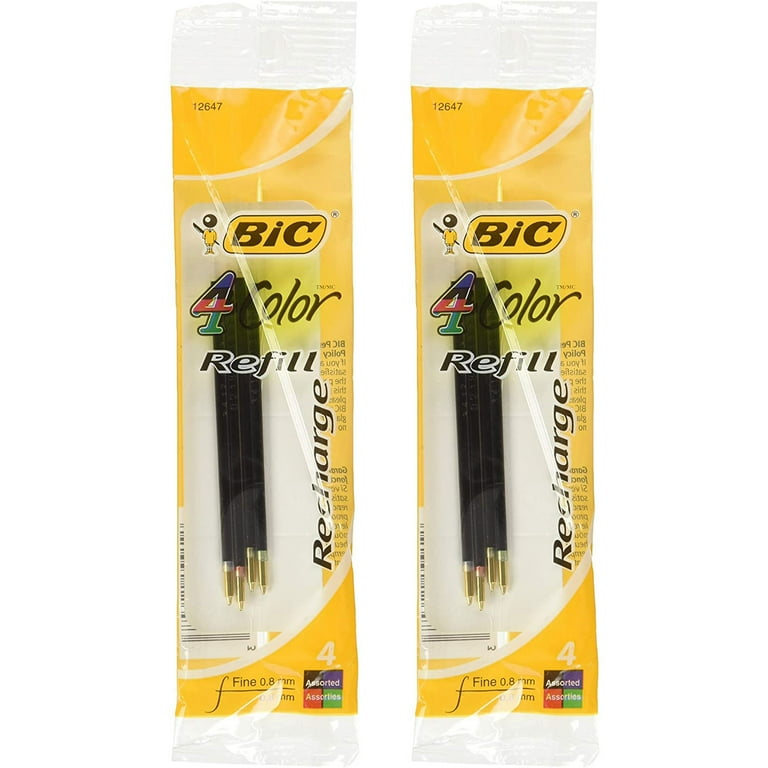 bic multicolor pen refills