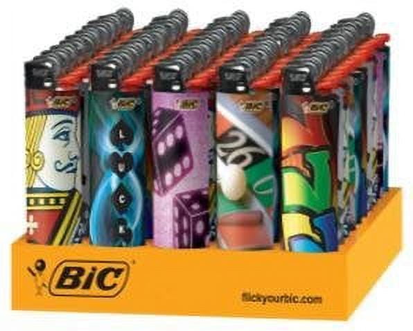 Bic Casino Gambler Gambling Lighter - (5 Lighters) - Walmart.com