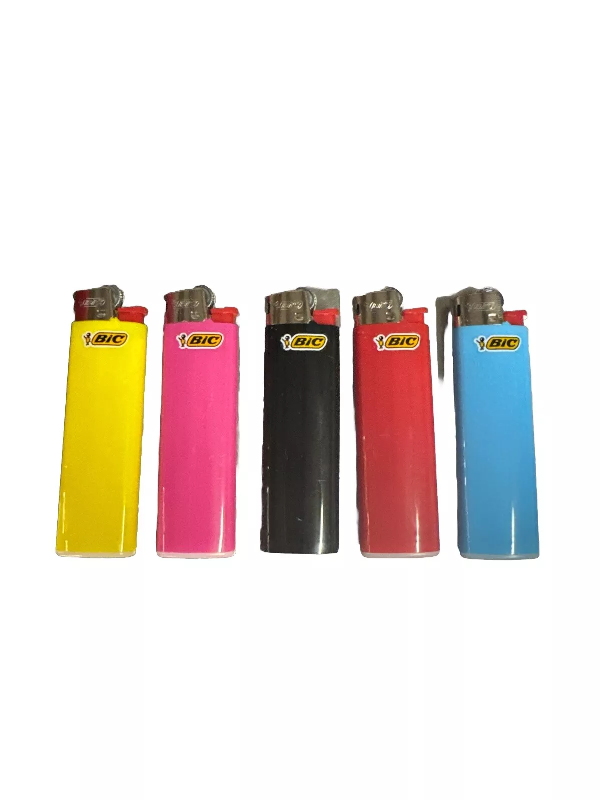 Bic Medium Size Slim Lighters 5 Pack Assorted Colors - Walmart.com