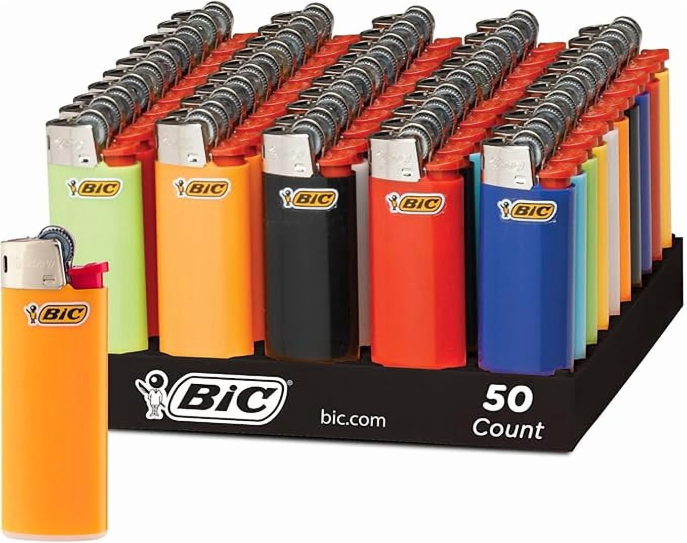 Bic Mini Lighters 50ct Assorted Colors - Walmart.com