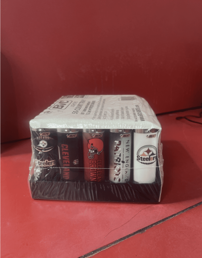 Bic Pocket Lighter, NFL Steelers Football Design Lighter (Packaging May ...