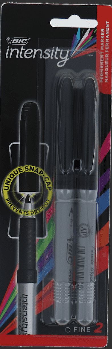 Bic, Permanent Marker Black, Count 1 - Pen/Pencil/Marker / Grab ...
